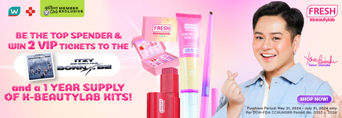 Fresh Philippines X Teree Daisuke's Newest Cosmetic Line Freshens Up ...