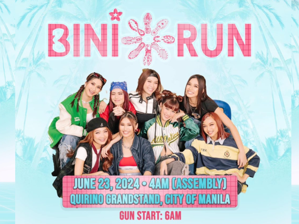 Race with the P-Pop Princesses: BINI Invites Fans to the BINI Run - Gen ...