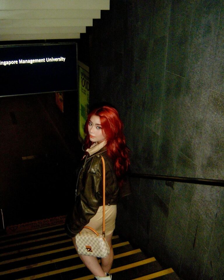 LOOK: Hop On the Red Hair Filter Trend Inspired by BINI Mikha Lim on ...