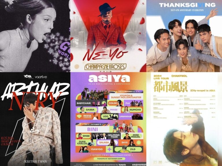 Ready for October? Here Are the Must-See Concerts You Can't Miss! - Gen ...