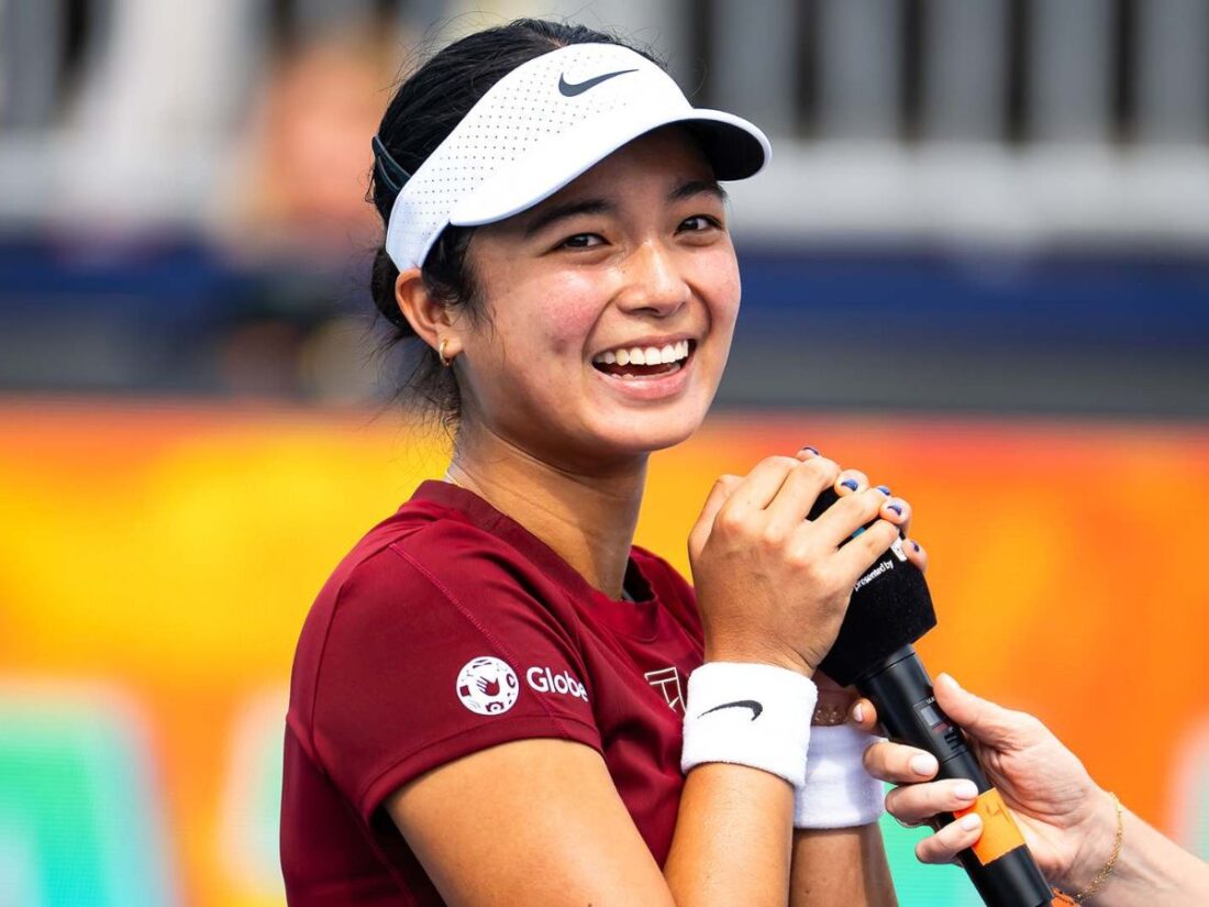 Filipina Tennis Player Alex Eala Makes History by Defeating World No. 2 Iga Swiatek - Gen-Z ...
