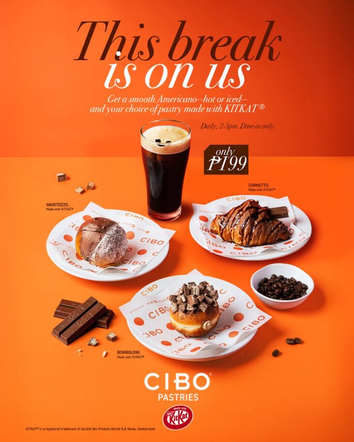 FIRST LOOK! CIBO’s new pastries made with KitKat® are here! - Gen-Z ...