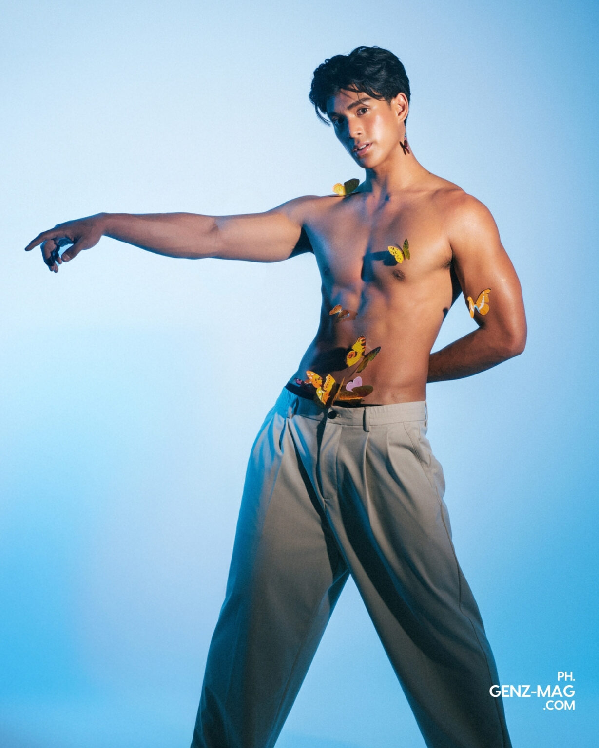 Anthony Constantino: Tall, Dark, Handsome Filipino Model Making His ...