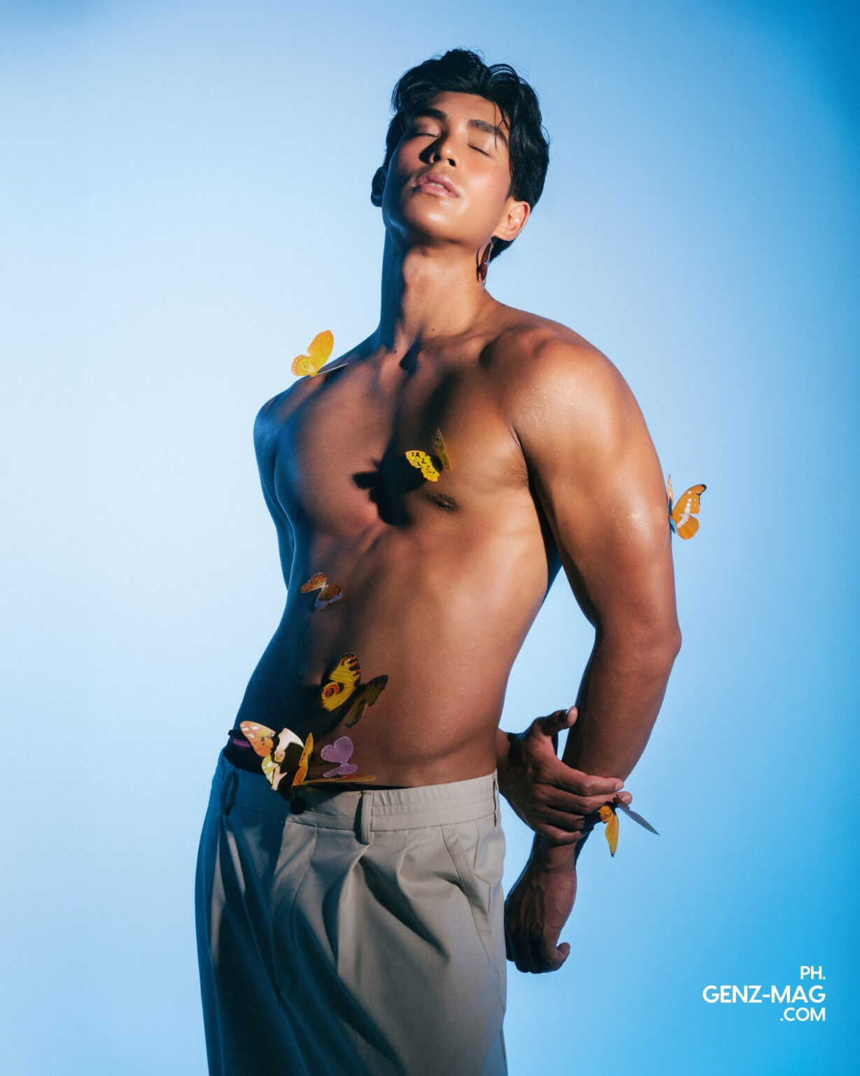 Anthony Constantino: Tall, Dark, Handsome Filipino Model Making His ...