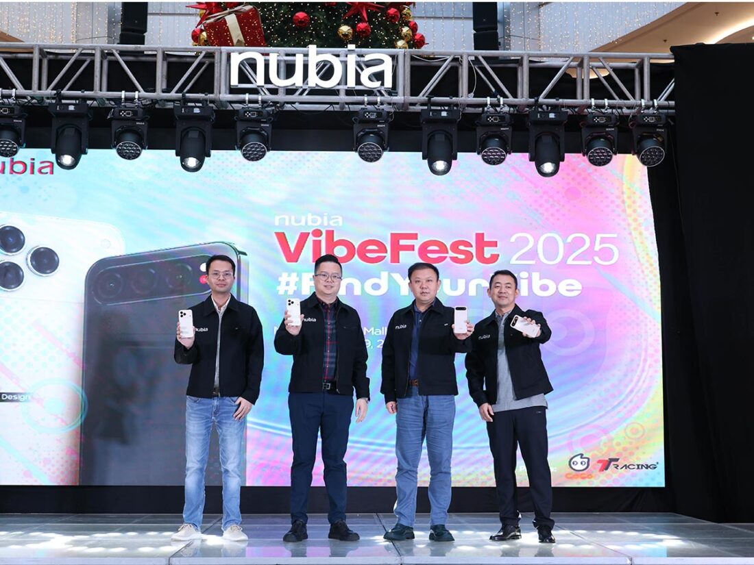 nubia Philippines Unveils V80 Design and Air Smartphones at Vibe Fest 2025